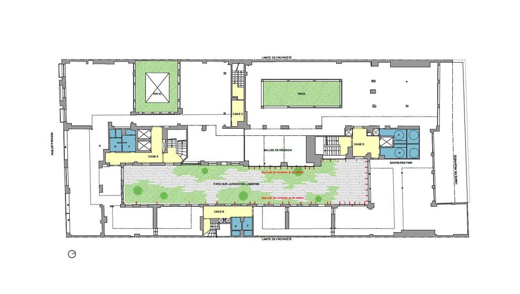 Bureaux, rue de Paradis à Paris